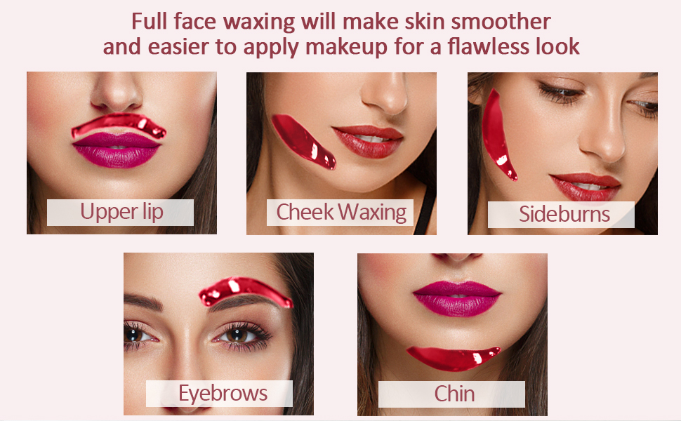 Waxing Kit, Vennco Wax Warmer Hair Removal, Home Wax Kit with 17.5oz ...